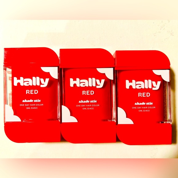 Hally Hair | Hair | Hally Hair Shade Stix Temporary Hair Makeup Metallic Red | Poshmark